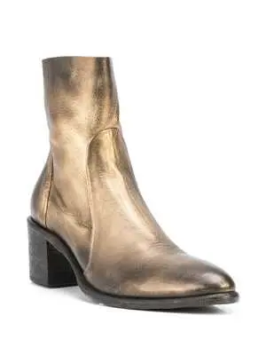 MADISON MAISON Metallic Ankle Boots