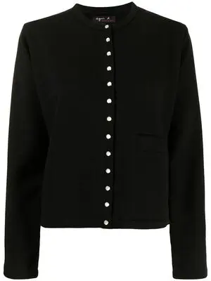 Agnes B. Round Neck Cardigans For Women