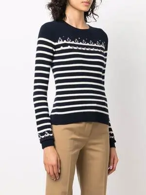 Valentino Garavani Embroidered Logo Jumper
