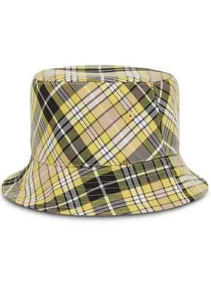 Burberry Vintage Check Reversible Bucket Hat - Neutrals