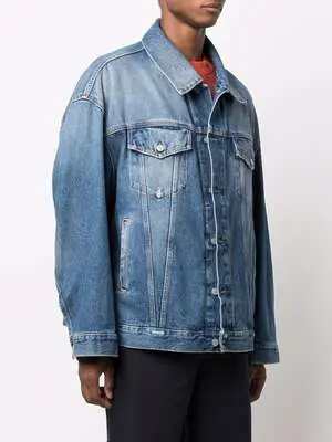 Acne Studios Drop Shoulder Denim Jacket