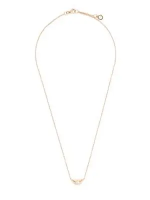 COURBET 18kt Recycled Rose Gold Celeste Laboratory-grown Diamond Pendant Necklace - Pink