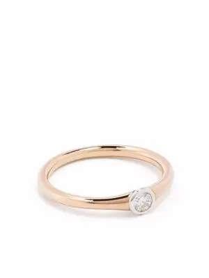 COURBET 18kt Recycled Rose Laboratory-grown Diamond Ring - Pink
