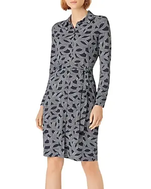 HOBBS LONDON Sandrine Classic Shirt Dress