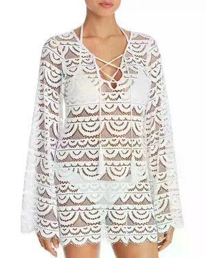 PQ Pilyq Noah Tunic Swim Cover-up - White