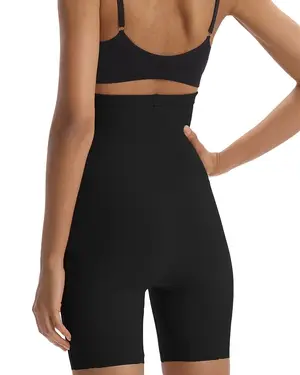 Commando Classic Control High-waisted Shorts - Black