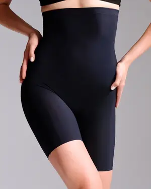 Commando Classic Control High-waisted Shorts - Black