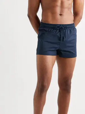 Vilebrequin Short-length Swim Shorts - Blue