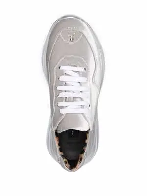 Philipp Plein Velvet Runner Sneakers - Silver