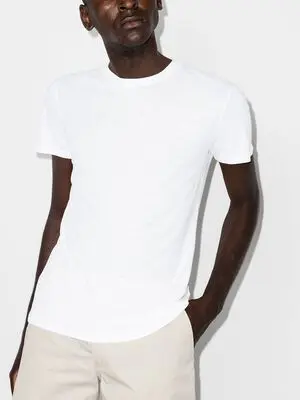 Frescobol Carioca Lucio Crew Neck T-shirt - White