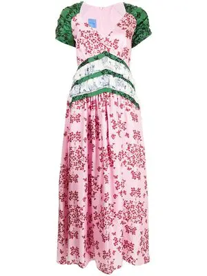 MACGRAW Tilda Silk Maxi Dress