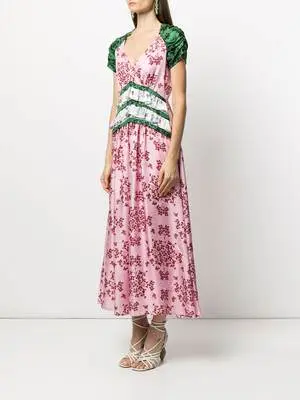 MACGRAW Tilda Silk Maxi Dress