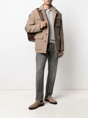 Brunello Cucinelli Fap-pocket Padded Insert Jacket