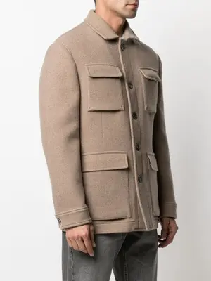 Brunello Cucinelli Fap-pocket Padded Insert Jacket