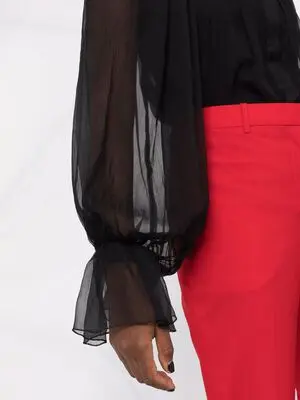 ATU BODY COUTURE Bow-detail Blouse - Black