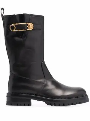 Versace Pull On Boots For Women