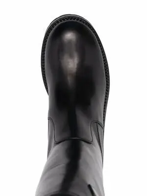 Versace Safety Pin Mid-calf Boots