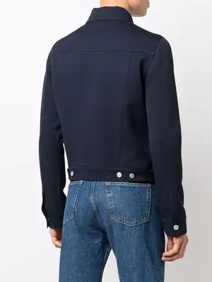 COURREGES Twill Trucker Jacket - Blue