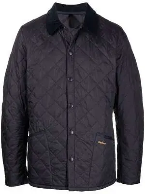 Barbour Liddesdale Diamond-quilted Jacket - Blue