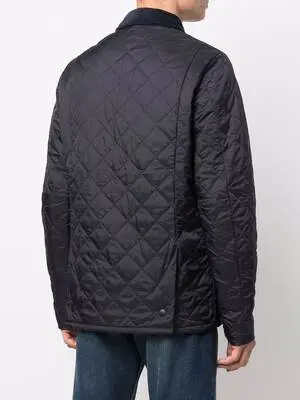 Barbour Liddesdale Diamond-quilted Jacket - Blue