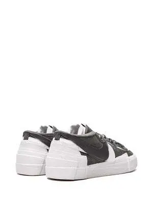 Nike X Sacai Blazer Low Sneakers - Grey
