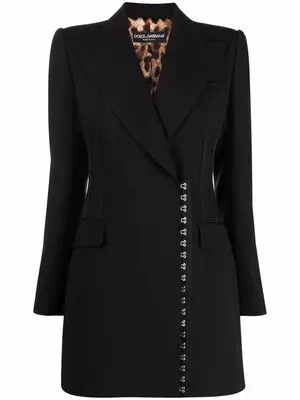 Dolce & Gabbana Side-fastening Coat