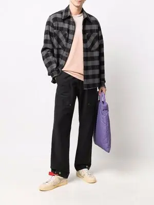 Palm Angels Logo-patch Trousers