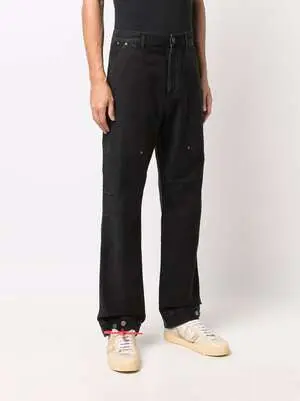 Palm Angels Logo-patch Trousers