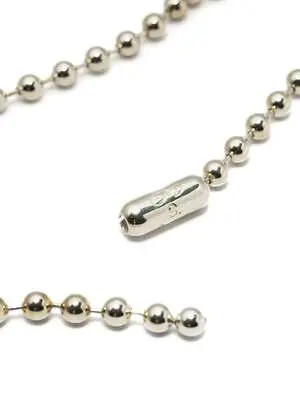 TAKAHIROMIYASHITA THESOLOIST. Ball Chain Necklace - Silver