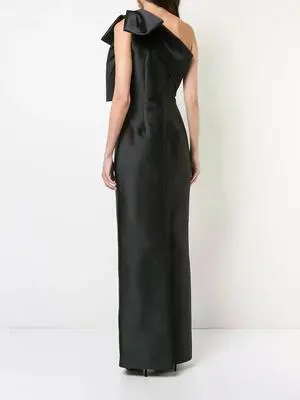 Sachin & Babi Bonnie Fitted Gown - Black