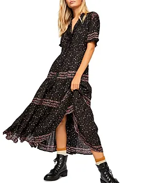 chinese dress ladies Free People Dream Weaver Maxi Dress – AH Collection main image 0