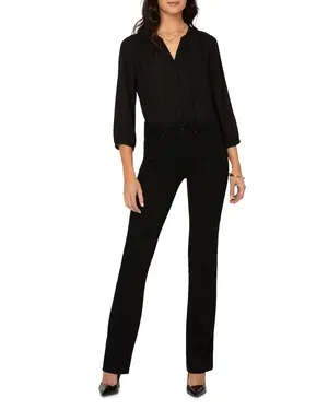NYDJ Barbara Bootcut Jeans - Black