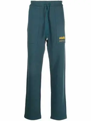 AMBUSH Logo-print Track Pants - Green