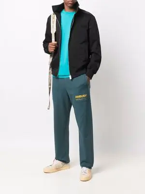 AMBUSH Logo-print Track Pants - Green