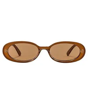 Le Specs Outta Love Sunglasses - Caramel