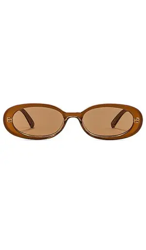 Le Specs Outta Love Sunglasses - Caramel