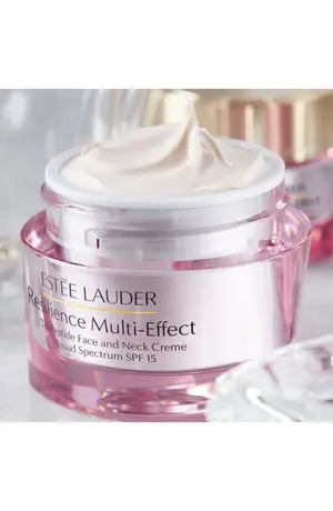 Estée Lauder Resilience Multi-effect Tri-peptide Face & Neck Cream Moisturizer Spf 15 For Normal/combination Skin - No Color