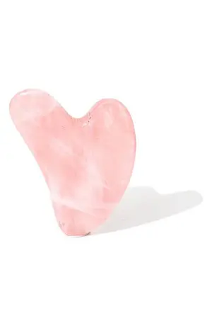 Herbivore Rose Quartz Gua Sha Facial Sculpting Tool