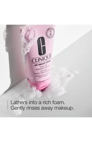 CLINIQUE All About Clean™ Rinse-off Foaming Face Cleanser - No Color