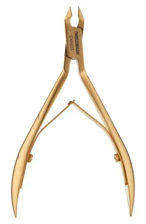 TWEEZERMAN Ultra Precision Cuticle Nipper - Gold