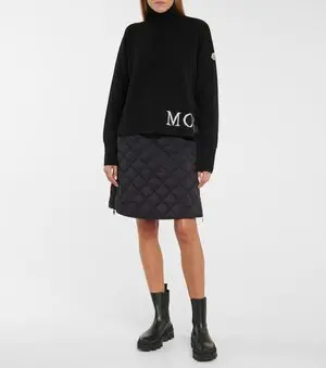 Moncler Coralyne Leather Chelsea Boots