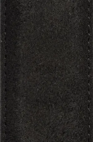 Canali Suede Belt - Black