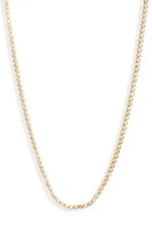 SHYMI SHYMI Classic Round Choker Necklace Gold/ Pink