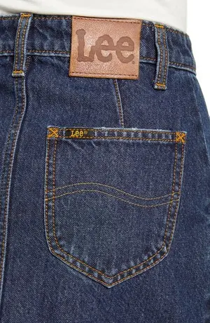 LEEM Denim Miniskirt