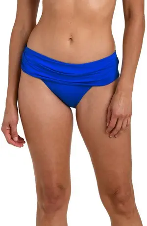 La Blanca Island Goddess Hipster Bikini Bottoms - Lapis