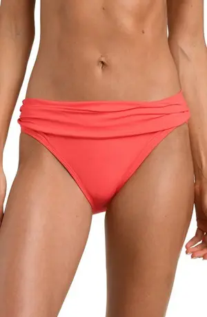 La Blanca Island Goddess Hipster Bikini Bottoms Sunset Glow