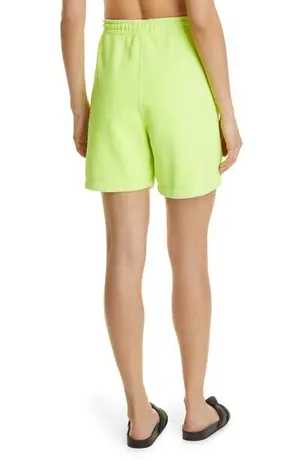 Alexander Wang Garment Dye Cotton Sweat Shorts