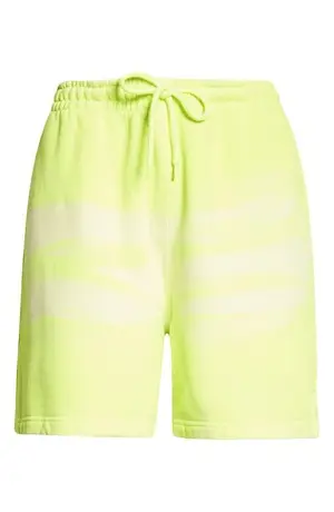 Alexander Wang Garment Dye Cotton Sweat Shorts