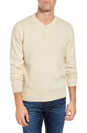 SCHOTT Thermal Henley Off White