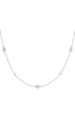 Kwiat Quad Diamond Chain Necklace - Yellow Gold